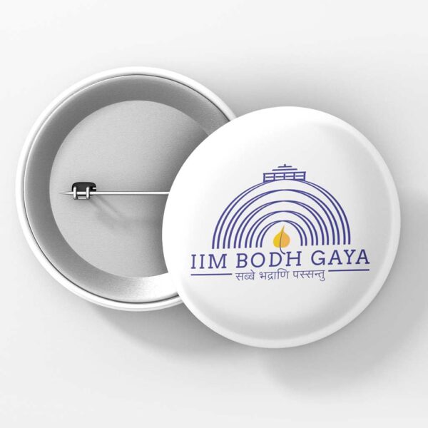 Brand Bihar Exclusive IIM BodhGaya Official Badges (58mm) - Brand Bihar